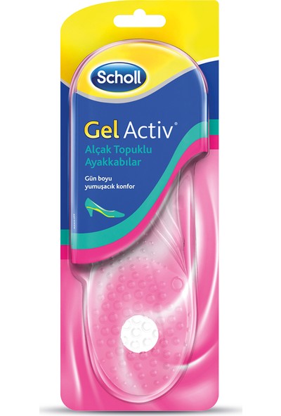 Scholl Gel Activ Tabanlık, Alçak Topuklu Ayakkabılar İçin Scholl Gel Activ Tabanlık, Alçak Topuklu Ayakkabılar İçin