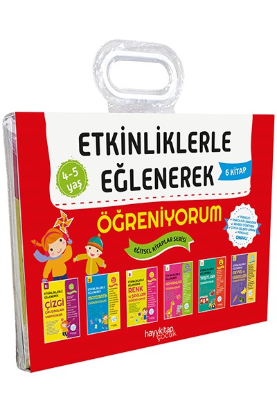Etkinliklerle Eğlenerek Öğreniyorum Seti (6 Kitap Takım) - Canan Öztürk
