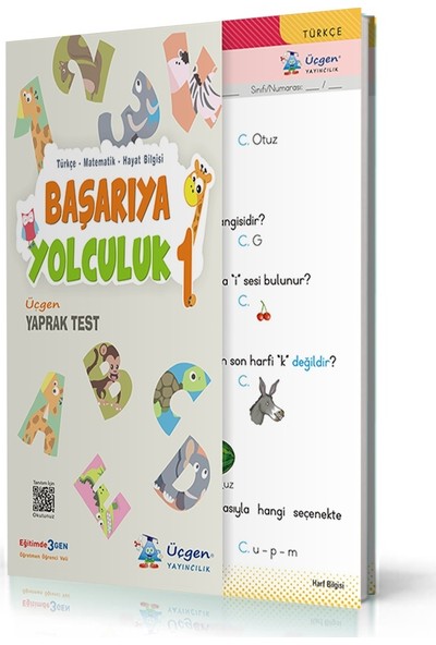 1. Sınıf Başarıya Yolculuk - Yaprak Test - Berfu Arslan Ağırsoy