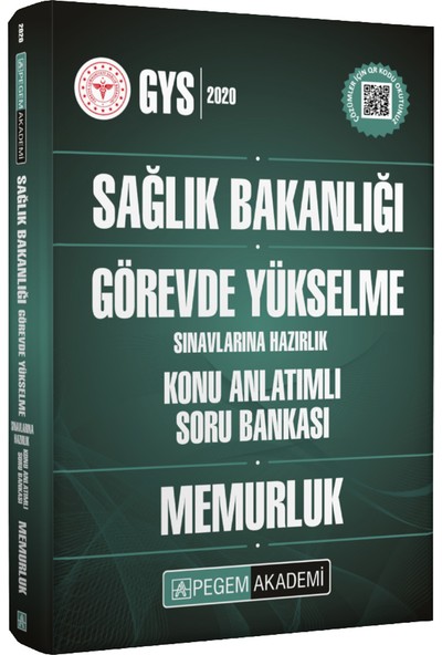 2020 Sağlık Bakanlığı Görevde Yükselme Sınavlarına Hazırlık Konu Anlatımlı Soru Bankası Memurluk 2020 Sağlık Bakanlığı Görevde Yükselme Sınavlarına Hazırlık Konu Anlatımlı Soru Bankası Memurluk