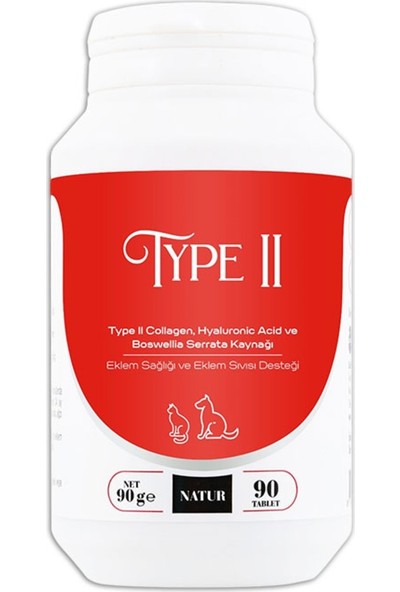 Natur Type 2 Eklem/Kıkırdak Ve Eklem Sıvısı Desteği 90 Tablet Natur Type 2 Eklem/Kıkırdak Ve Eklem Sıvısı Desteği 90 Tablet
