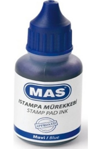 Mas Istampa Mürekkebi Mavi 463