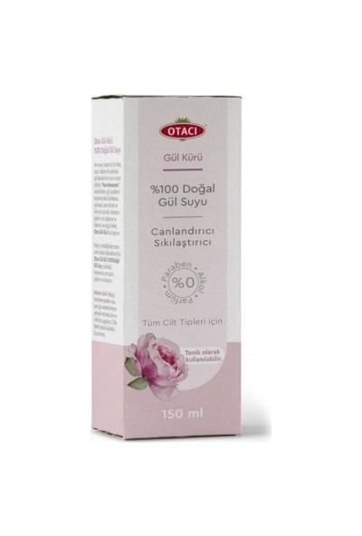 Otaci Naturel Gül Suyu 150 Ml