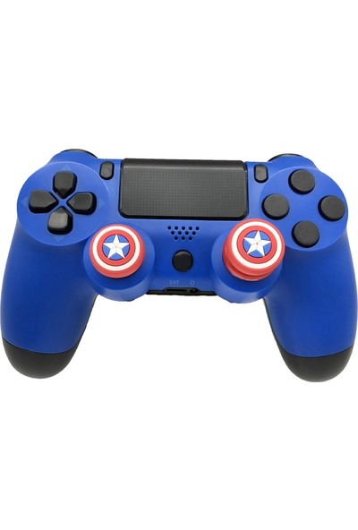 Od PS4 Analog Koruyucu Silikon Captain America