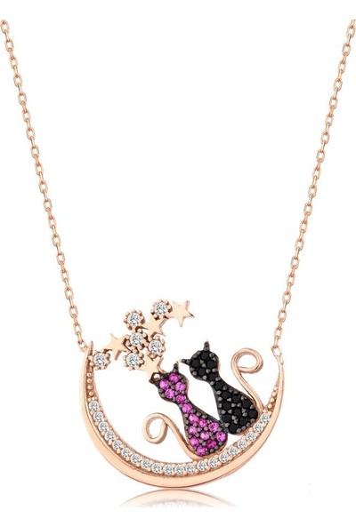 Mai Silver Kadın 925 Kedi Kolye