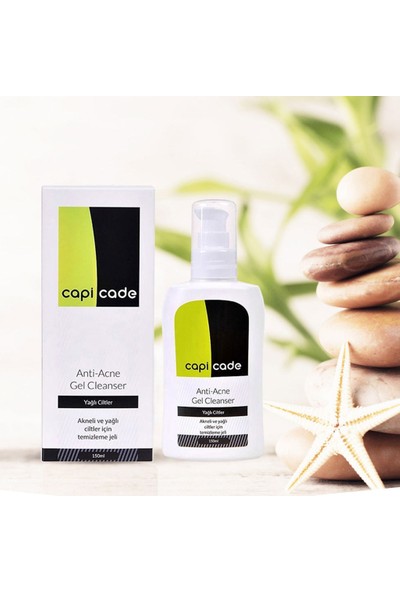 Capicade Anti-Acne Yağlı Ciltler İçin Temizleme Jeli 150 ml Capicade Anti-Acne Yağlı Ciltler İçin Temizleme Jeli 150 ml