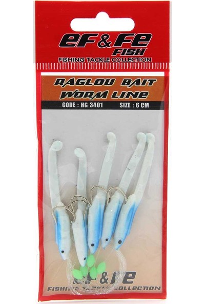 Effe Raglou Kurt Çapari Silikon Yem Effe Raglou Kurt Çapari Silikon Yem