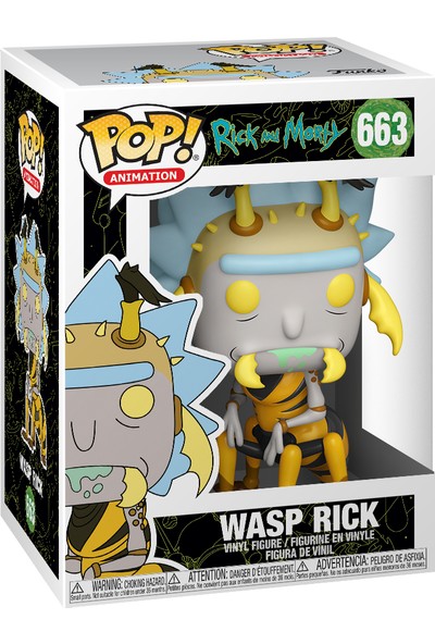 Funko POP Figür - Rick&Morty, Wasp Rick