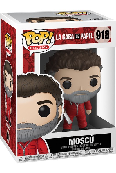 Funko POP Figür - La Casa de Papel, Moscow Funko POP Figür - La Casa de Papel, Moscow
