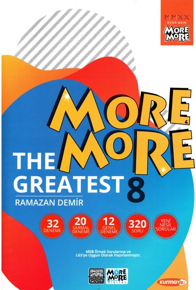 Kurmay Yayınları More And More 8. Sınıf The Greatest 32 Deneme 2020