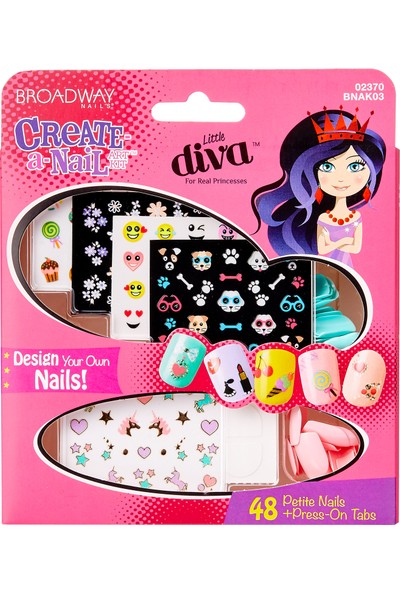 Broadway BNAK03 Çocuk Takma Tırnak Seti Broadway BNAK03 Çocuk Takma Tırnak Seti