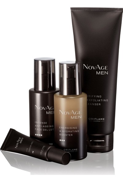 Oriflame Novage Men Yaşlanma Karşıtı Cilt Bakım Seti Oriflame Novage Men Yaşlanma Karşıtı Cilt Bakım Seti