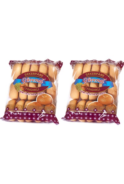 Güvenal Fındıklı Şekerpare 240 gr x 2 Paket