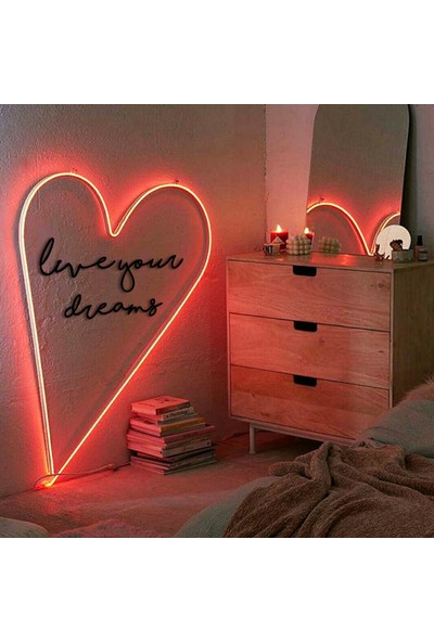 Bold Live Your Dreams Dekoratif Metal Duvar Yazısı Tablo Bold Live Your Dreams Dekoratif Metal Duvar Yazısı Tablo