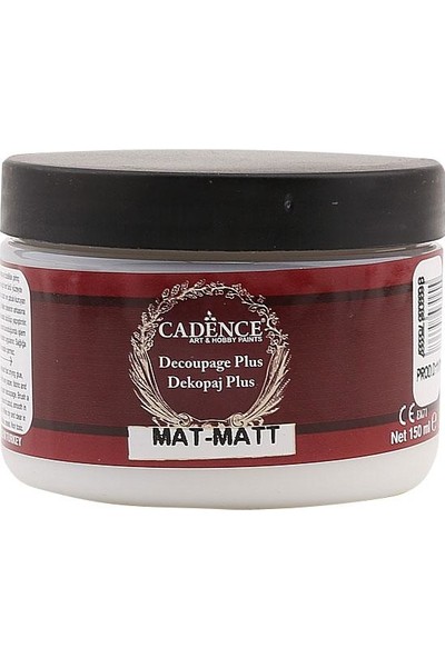 Cadence Dekopaj Plus Tutkal 150 ml Mat Cadence Dekopaj Plus Tutkal 150 ml Mat