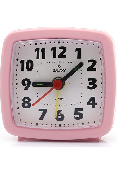 Galaxy Küçük Boy Akar Saniyeli Masa Saati + Pil Galaxy Küçük Boy Akar Saniyeli Masa Saati + Pil