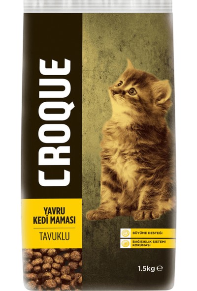 Croque Yavru Kedi Maması 1,5 kg