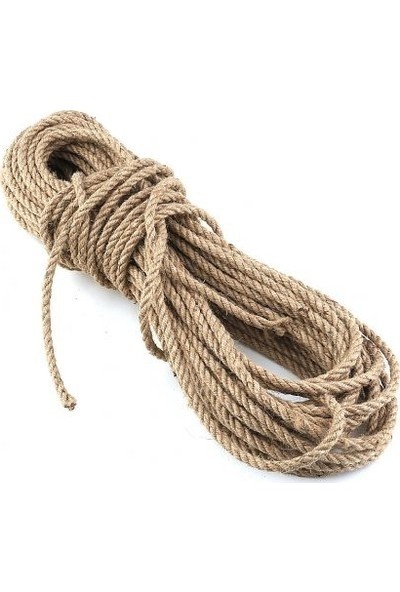 Yurtsan Jüt Halat Kendir 4 mm Doğal Halat İp 10 Metre Yurtsan Jüt Halat Kendir 4 mm Doğal Halat İp 10 Metre