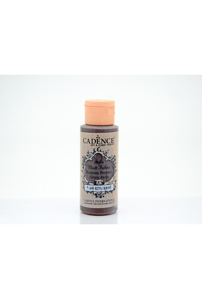 Cadence Style Matt Fabrıc Kumaş Boyası 59 ml Koyu Kahve Cadence Style Matt Fabrıc Kumaş Boyası 59 ml Koyu Kahve