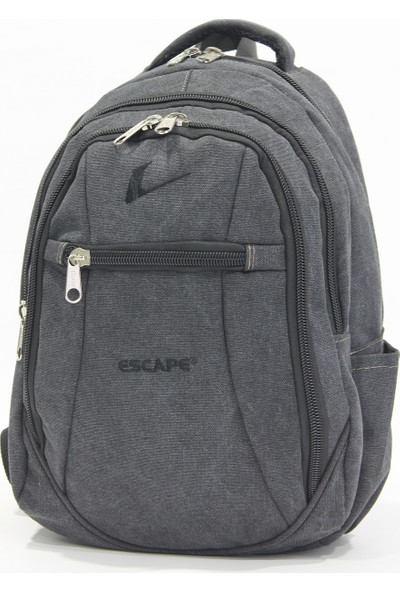 Escape 15.6 Inç Laptop Bölmeli Kanvas Kumaş Sırt Çantası 307 Escape 15.6 Inç Laptop Bölmeli Kanvas Kumaş Sırt Çantası 307