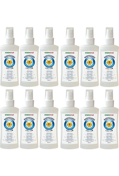 Esemmat Bodyguard Kovucu Losyon 100 ml 12'li