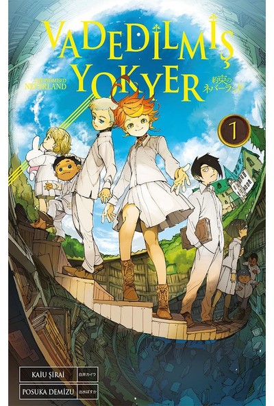 Vadedilmiş Yokyer Cilt 1 Grace Field Evi - Kaiu Şirai - Posuka Demizu