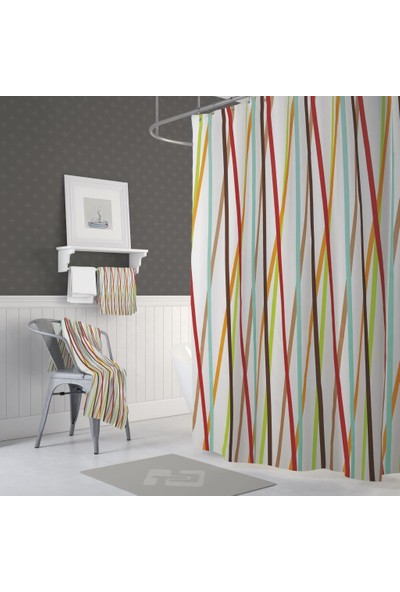 Zethome Jackline 6710 Duş Perdesi Tek Kanat 180 x 200 cm Zethome Jackline 6710 Duş Perdesi Tek Kanat 180 x 200 cm