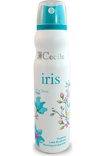 Cecile Kadın Deodorant Iris Woman 150 ml Cecile Kadın Deodorant Iris Woman 150 ml