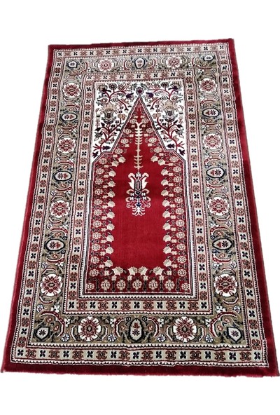 Esma Home Halı Seccade Kalın Yumuşak Yüzey Seccade 80 x 125 cm Bordo Esma Home Halı Seccade Kalın Yumuşak Yüzey Seccade 80 x 125 cm Bordo