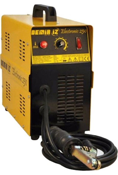Demiriz 250 A Bakır Sargılı Kaynak Makinesi Karona Italy Kaynak Maskesi