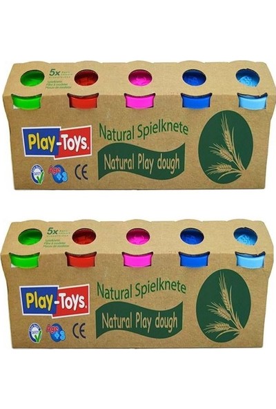 Play-Toys Oyun Hamuru - 2 Paket