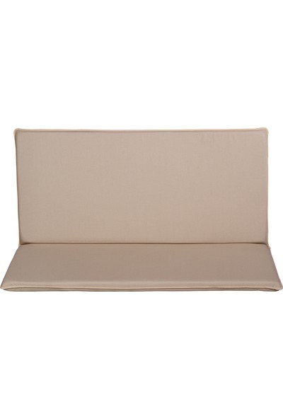 Belde Ekru Arkalıklı Kanepe Minderi