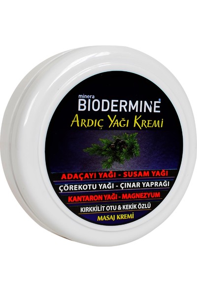 Biodermine Ardıç Yağı Masaj Kremi