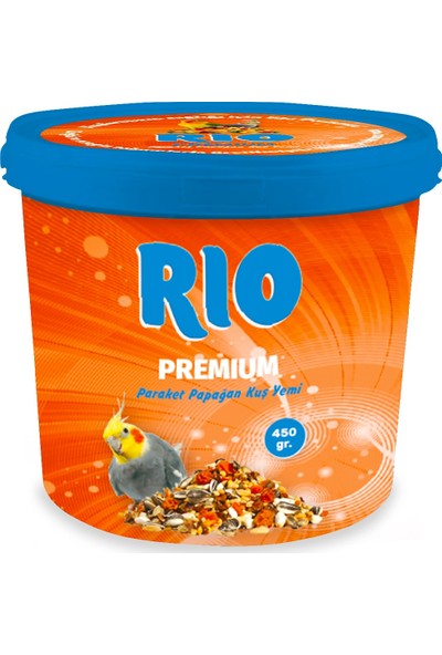 Rio Meyveli Paraket Papağan Kuş Yemi 450 gr Rio Meyveli Paraket Papağan Kuş Yemi 450 gr