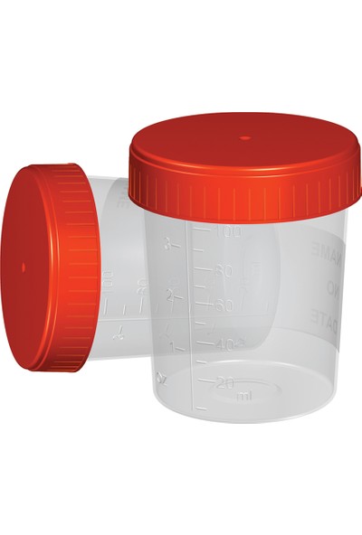 Acl Steril İdrar Numune Kabı 100 ml 200 Adet Acl Steril İdrar Numune Kabı 100 ml 200 Adet