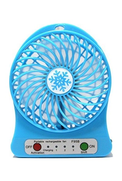 PolyGold Taşınabilir Mini USB Fan Mavi PolyGold Taşınabilir Mini USB Fan Mavi