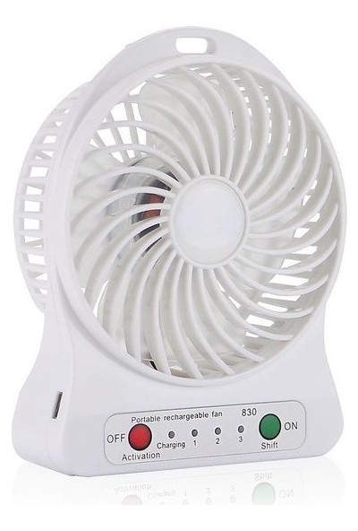 PolyGold Taşınabilir Mini USB Fan Beyaz PolyGold Taşınabilir Mini USB Fan Beyaz