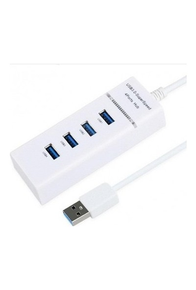 USB Çoklayıcı Işıklı USB Çoğaltıcı Switch Port 4 Port USB Hub 3.0