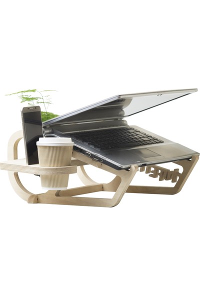Tufetto Wocoo Ahşap Notebook Standı Tufetto Wocoo Ahşap Notebook Standı