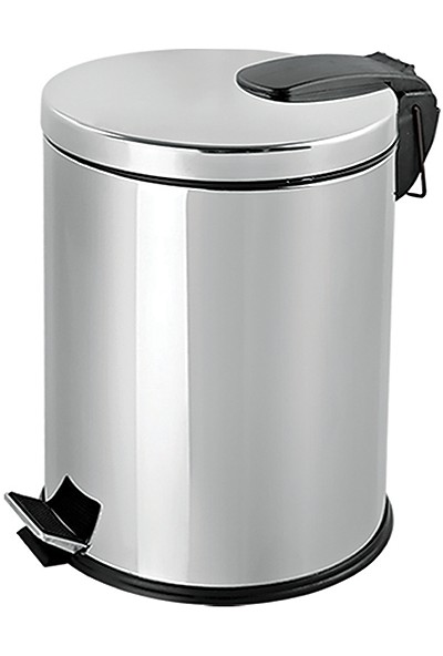 Flosoft FT610 Paslanmaz Çelik Pedallı Çöp Kovası 20 Lt