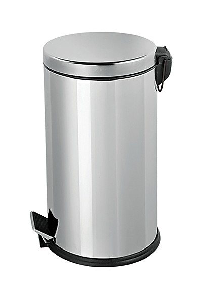 Flosoft FT609 Paslanmaz Çelik Pedallı Çöp Kovası 16 Lt