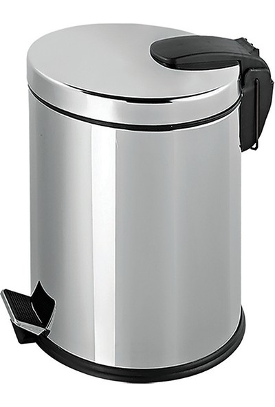 Flosoft FT612 Paslanmaz Çelik Pedallı Çöp Kovası 40 Lt