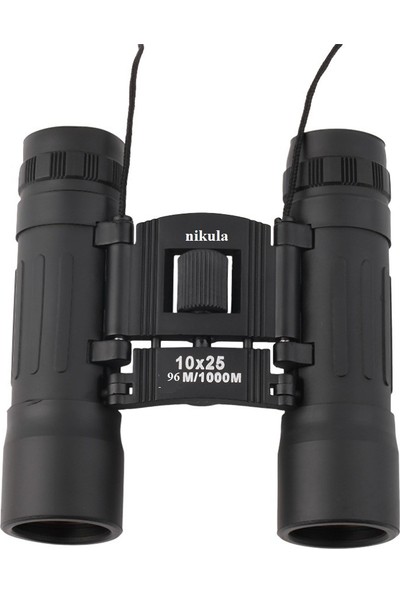 Nikula 10 x 25 El Dürbünü Kauçuk Kaplama