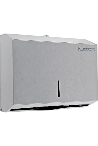 Flosoft FT632 Z Katlama Kağıt Havluluk Paslanmaz Çelik 200'lü