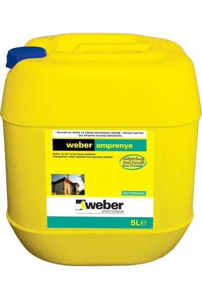 Weber Emprenye Şeffaf Su Itici 5 lt