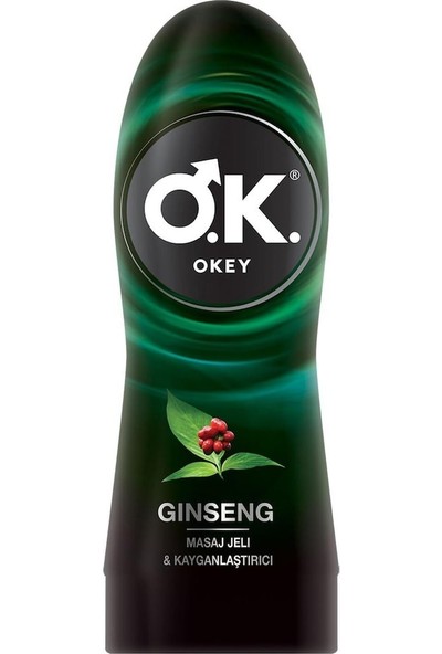 Okey Masaj Jeli Ginseng 200 ml Okey Masaj Jeli Ginseng 200 ml