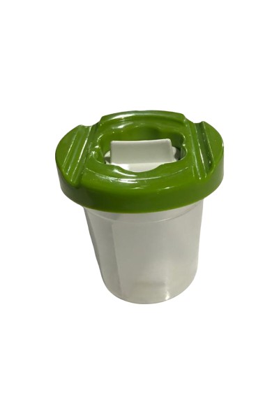 Ark Üç Bölmeli Fırça Temizleme Su Kabı