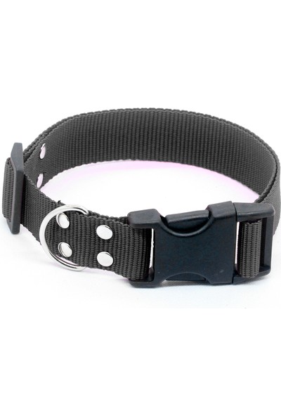 Petviya Ayarlanabilir 33-54 cm Siyah Köpek Boyun Tasması