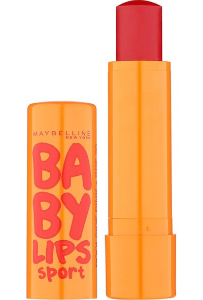 Maybelline Baby Lips Nemlendirici Dudak Balmı Sport 31-Red Dy For Sun