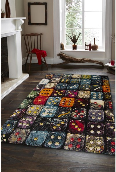 Odeon Halı Zar Desenli Modern Halı